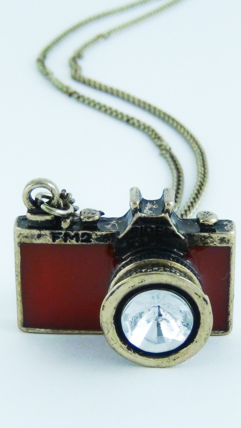 Jewel Vintage Camera Necklace – From Anny